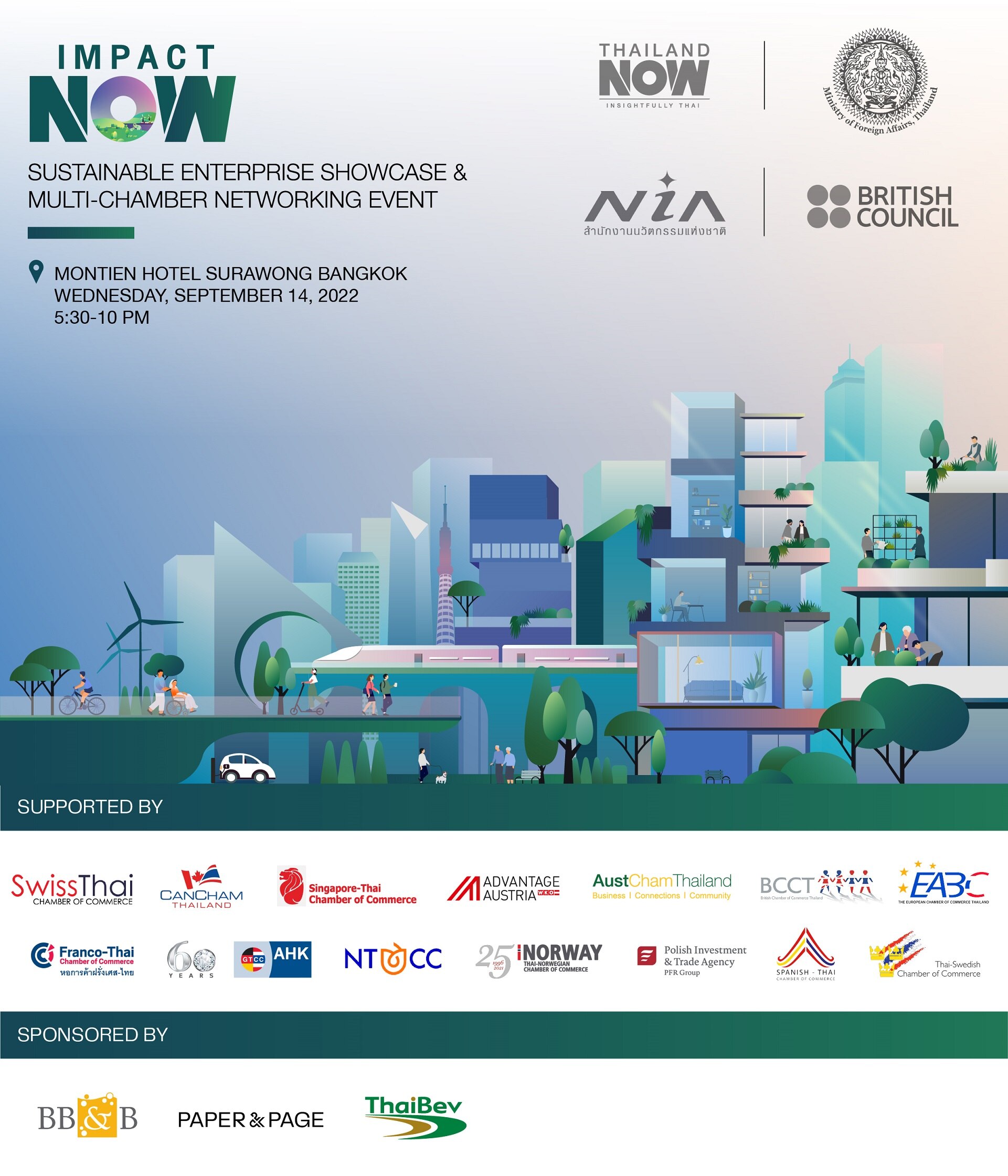 Impact NOW: Sustainable Enterprise Showcase and Multi-chamber Networking