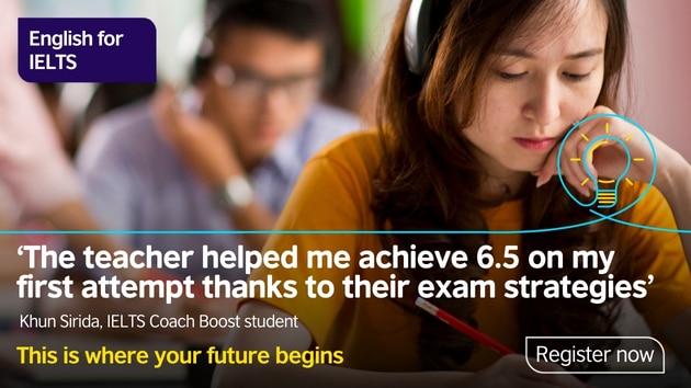 IELTS Coach Boost (face-to-face classes) | British Council